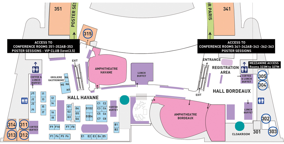 Venue floorplan — EuCAP 2017
